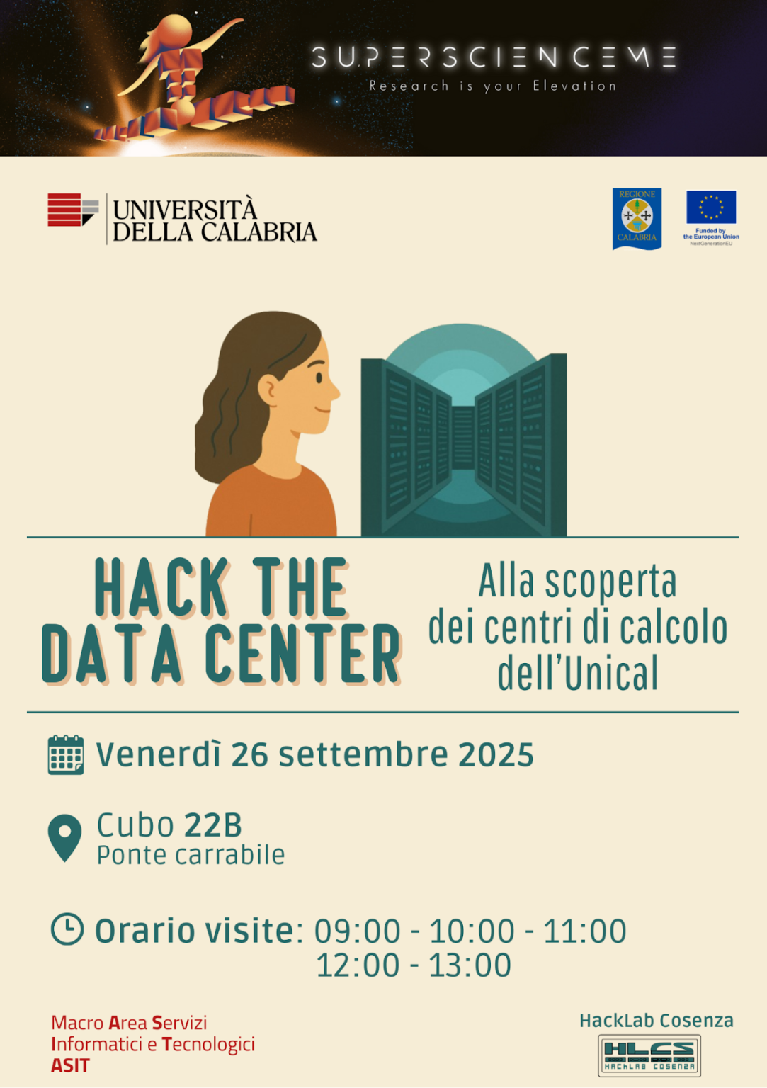 Hack The Data Center 2025 – Notte dei Ricercatori e delle Ricercatrici | Hacklab Cosenza ...